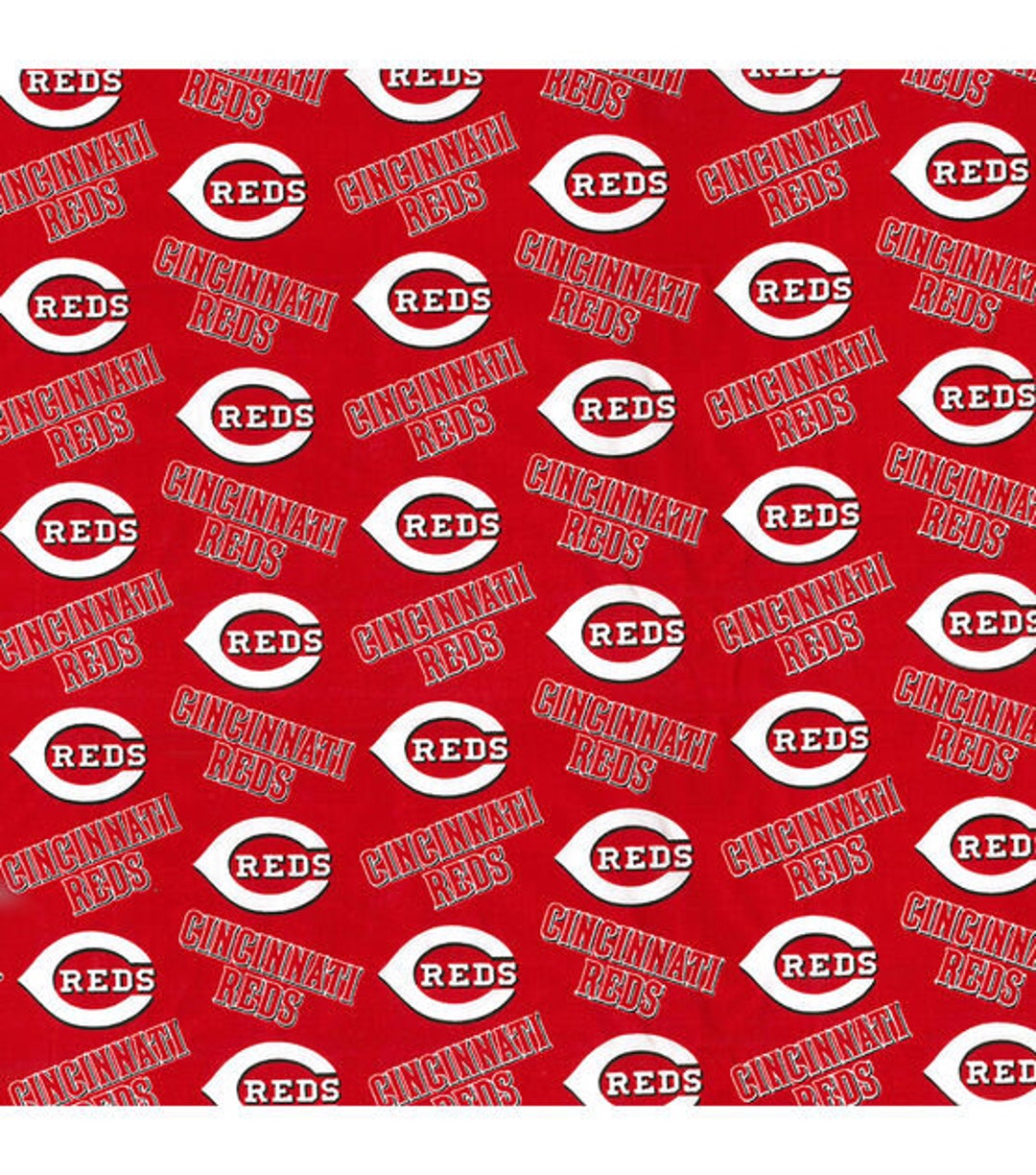 Cincinnati Reds Bandana - Handmade - MLB - 22"x22"- 100% Cotton ...