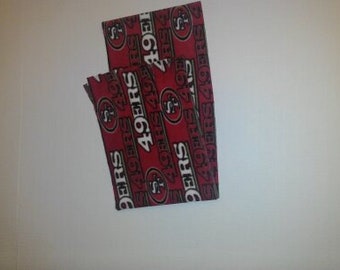San Francisco 49ers Fleece Scarf - Etsy