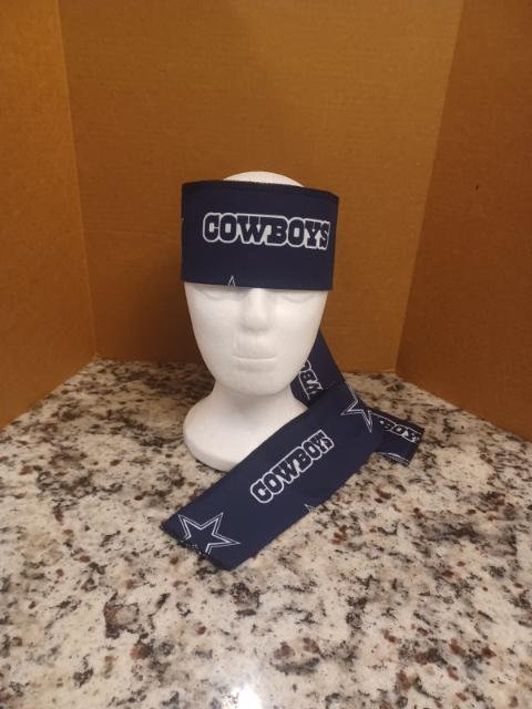 Extra Long Headband - Dallas Cowboys - NFL - Approx. 60" Long X 3" Wide ...