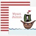 Pirate Calling Cards | Kids Gift Tags | Mommy Calling Cards | Pirate ...