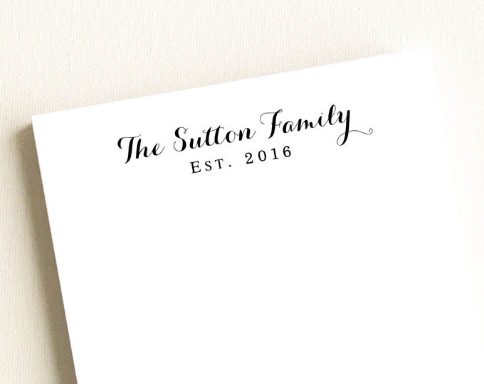 Personalized Floral Letter Writing Paper Personalize Memo - Etsy