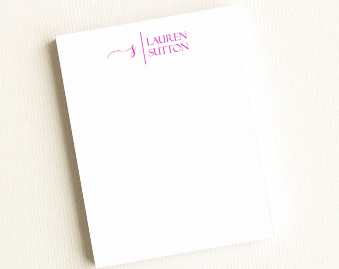 Personalized Floral Letter Writing Paper Personalize Memo - Etsy