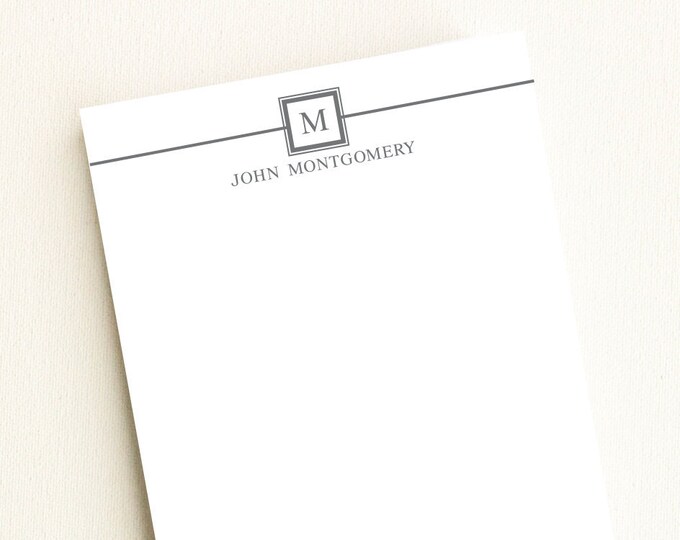 Personalized Notepad for Men Personalized Notepad for Men | Etsy