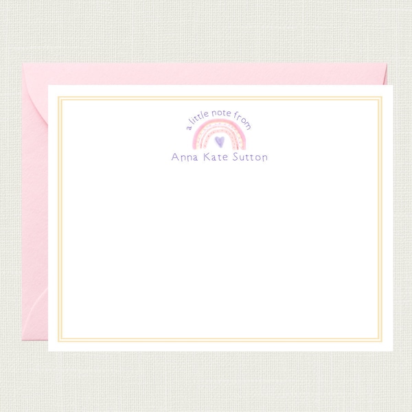 Rainbow Stationary - Etsy