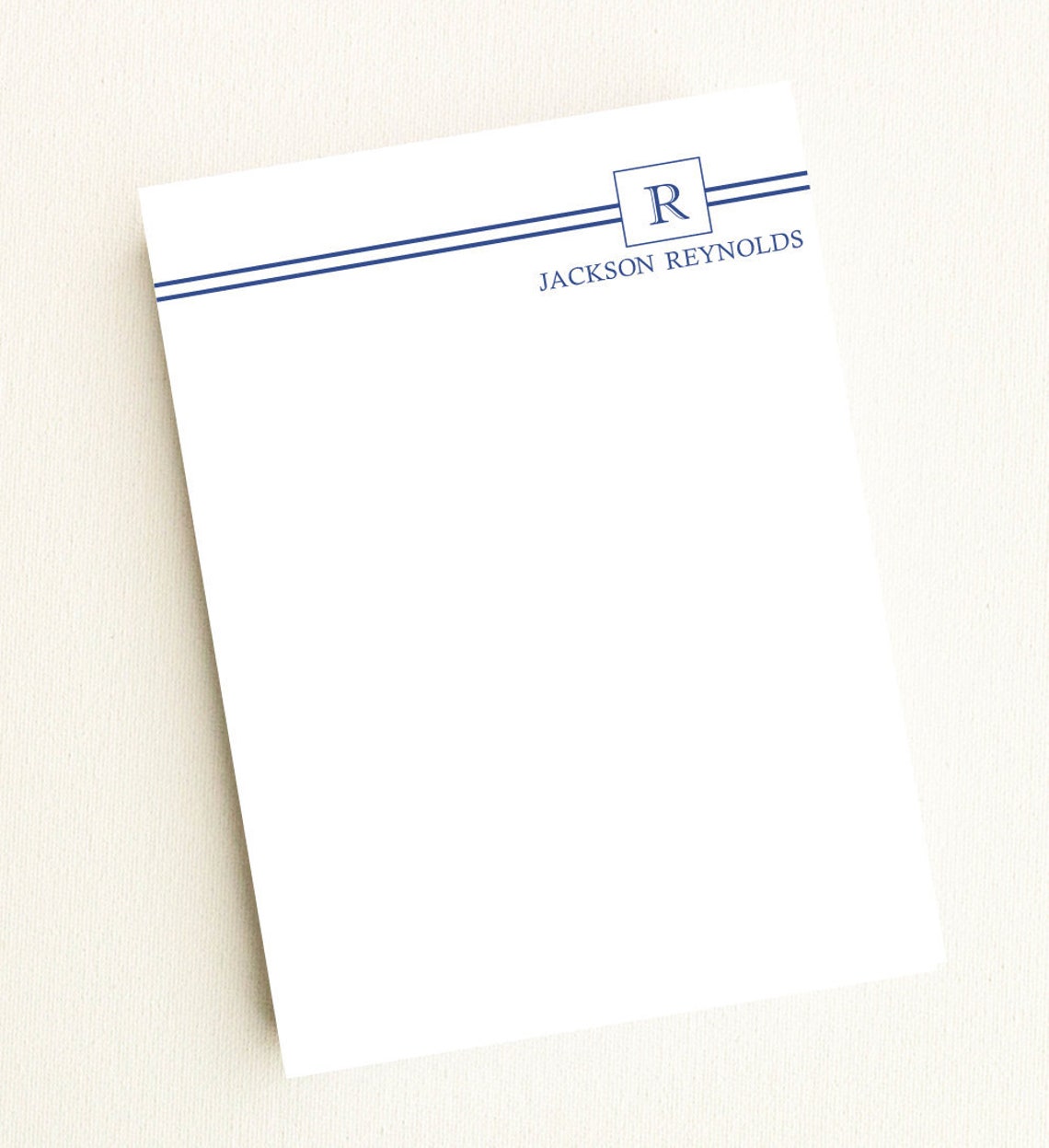 Personalized Notepad for Men Personalized Notepad for Men | Etsy