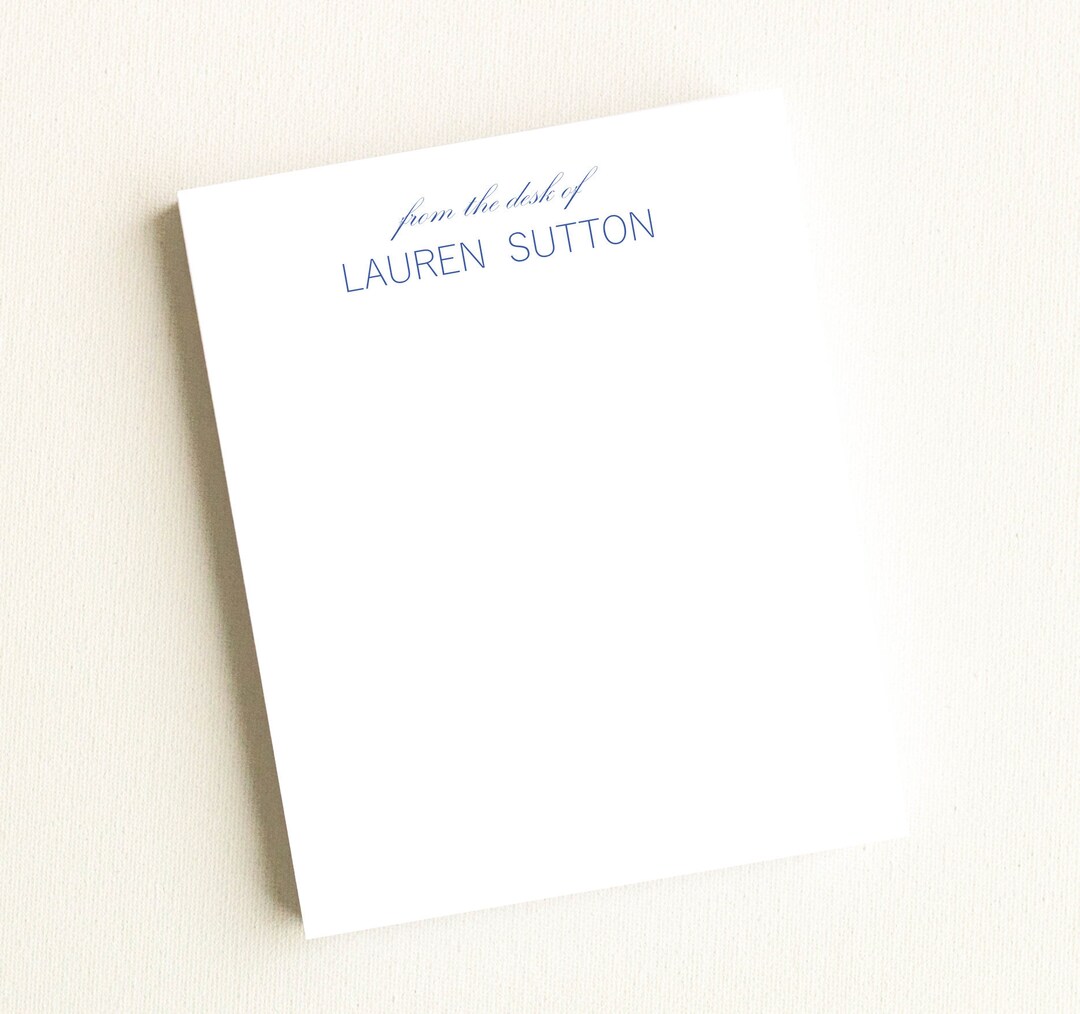 To Do List Notepad From the Desk of Stationery Notepads in Bulk ...