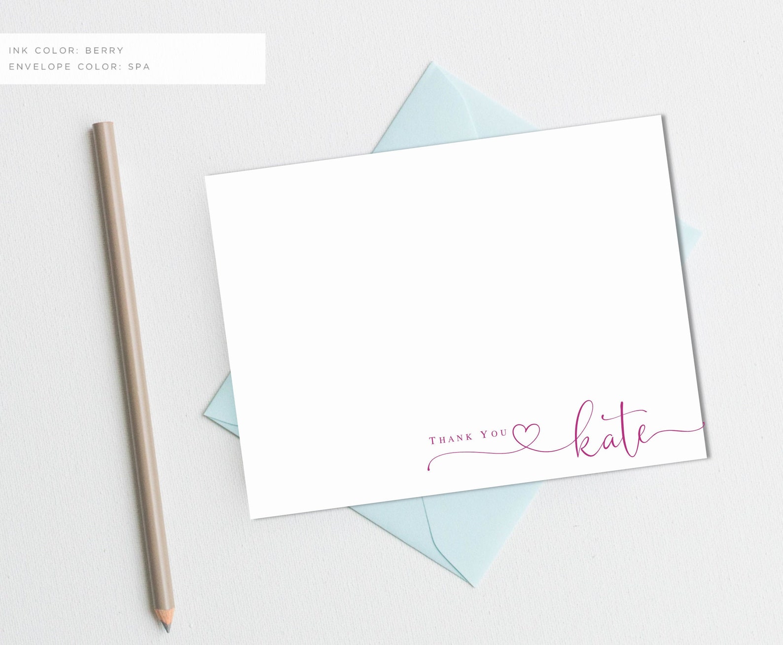 Personalized Stationery Script Personalized Stationary Stationary ...