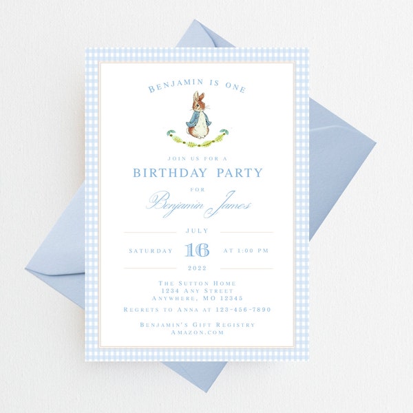 Beatrix Potter Baby Shower Invitations - Etsy