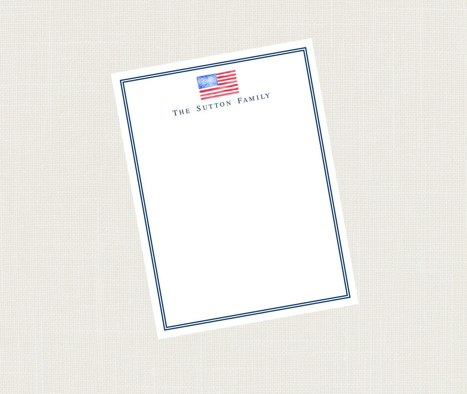 Patriotic Stationery Patriotic Stationary Patriotic - Etsy