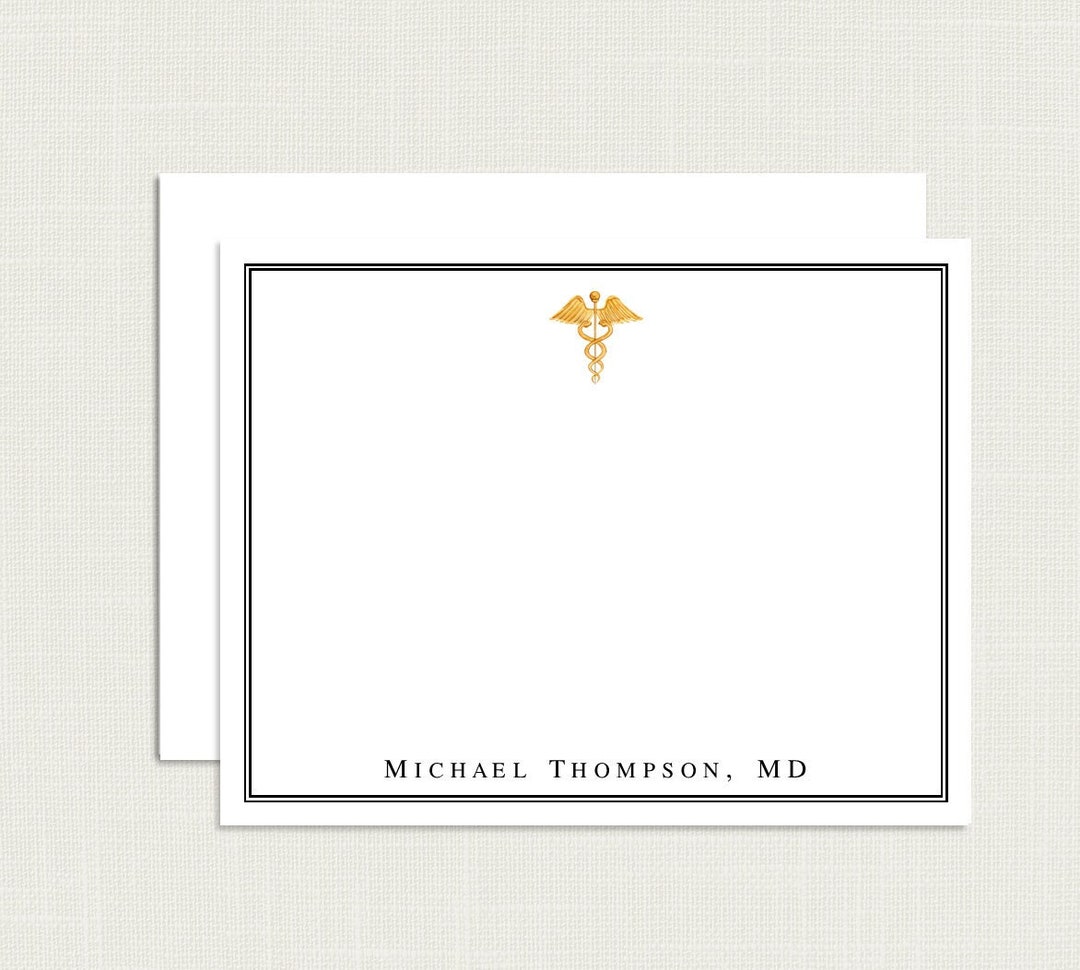 Doctor Note Cards | Doctor Stationery | Doctor Stationary | Doctor ...