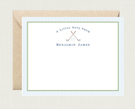 Personalized Golf Birthday Thank You Cards Golf Thank You - Etsy