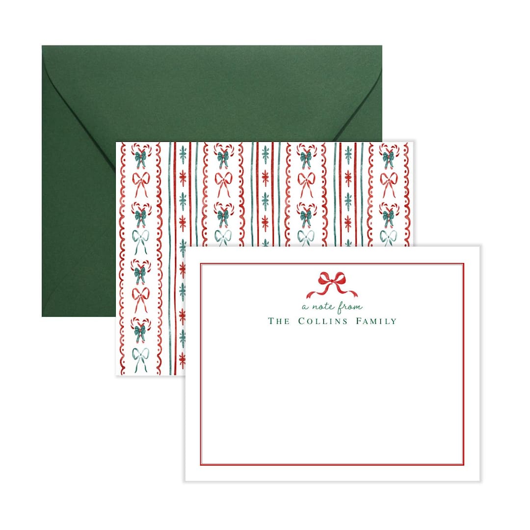 Personalized Christmas Stationery | Personalized Christmas Stationary ...