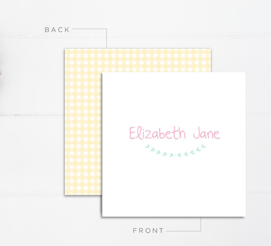 Girls Calling Cards Kids Calling Cards Kids Gift Tags Mommy Calling ...