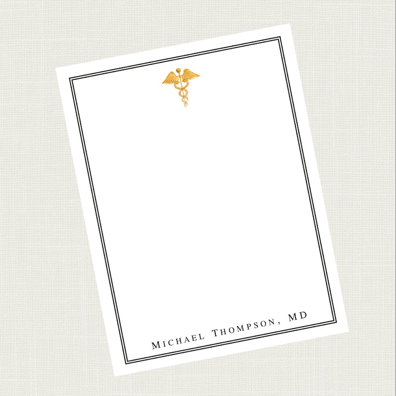 Personalized Doctors Pad - Etsy