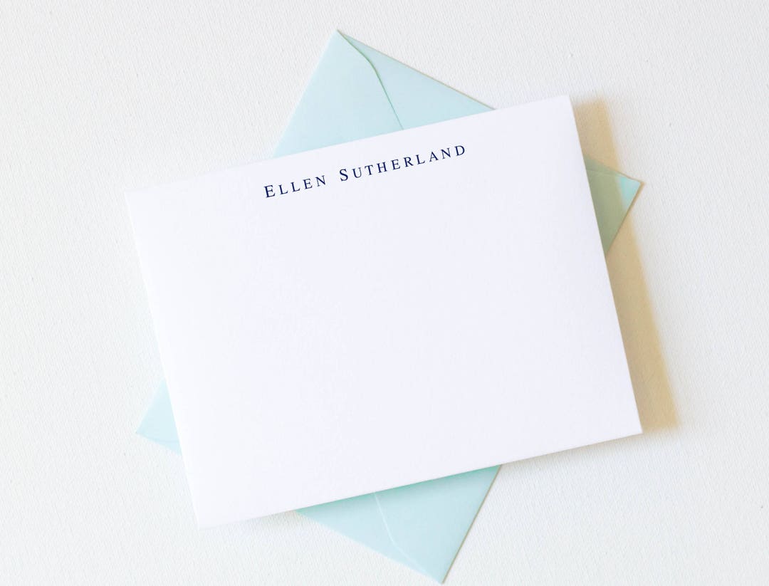 Personalized Stationary | Personalized Stationary Cards | Monogram ...