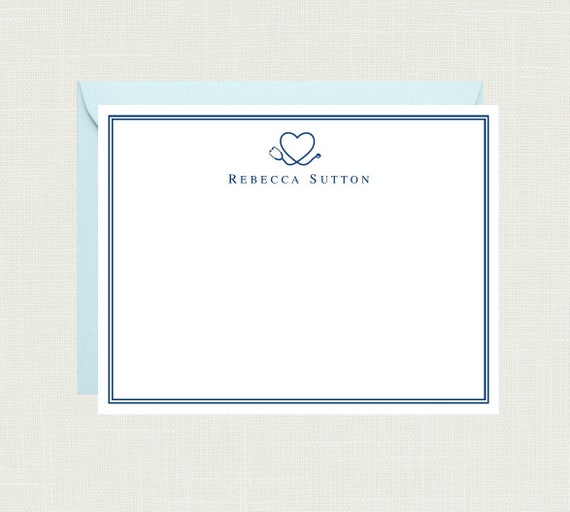 Personalized Nurse Notes Nurse Notecards Nurse Note Cards | Etsy