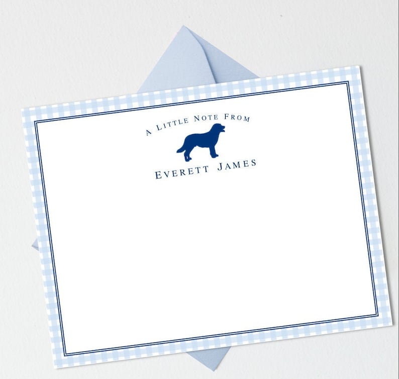 Personalized Dog Stationary Personalized Dog Stationery - Etsy