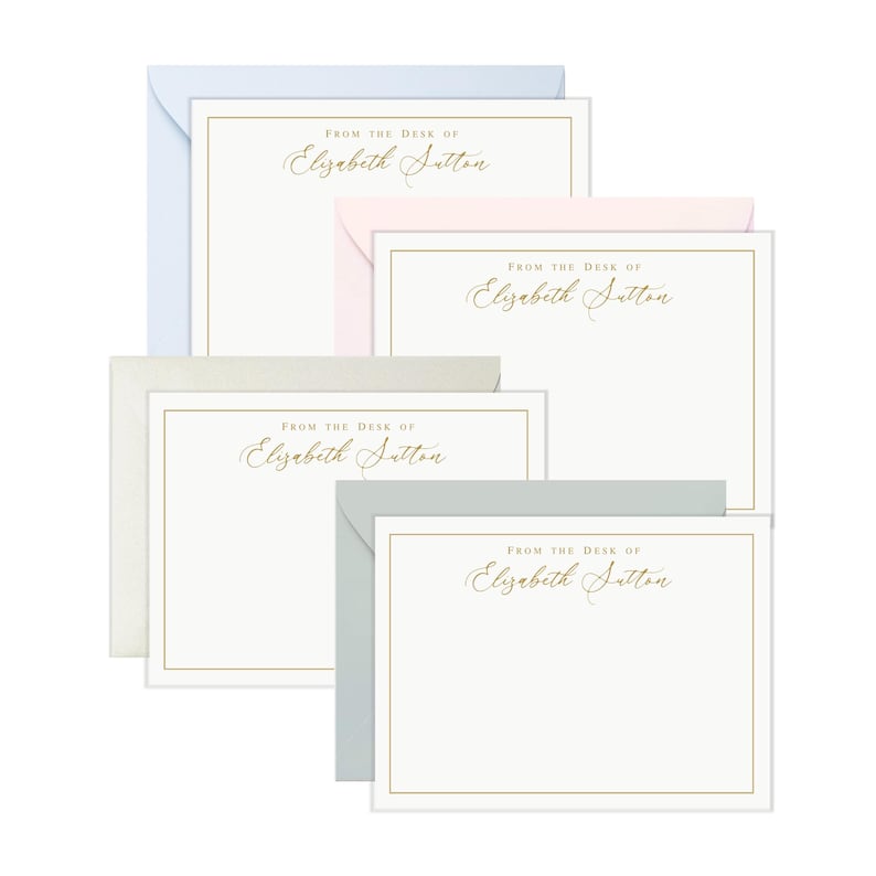Personalized Stationary | Personalized Stationary Cards | Monogram Stationary | Business ...