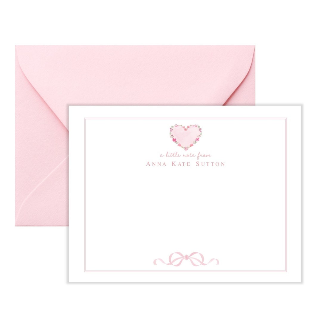 Personalized Valentine's Day Stationery | Personalized Stationary ...