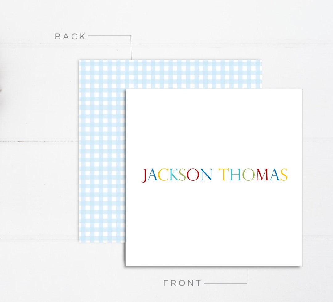 Boys Calling Cards | Kids Calling Cards | Kids Gift Tags | Mommy ...