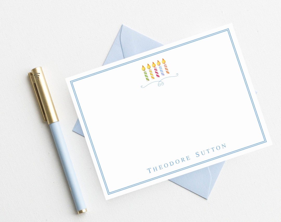 Birthday Thank You Cards for Boys | Boys Birthday Thank You Cards ...