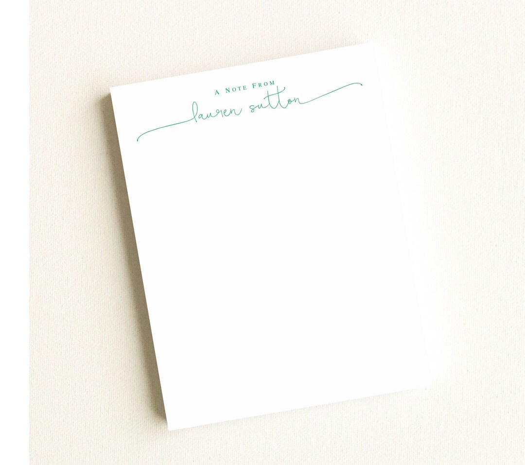 To Do List Notepad | Custom Memo Pad | Personalized Notepad ...