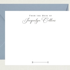 Personalized Stationary Personalized Stationary Cards Monogram Stationary Business Stationary ...