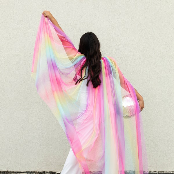 Rainbow Cape - Etsy