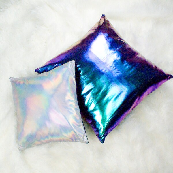 Holographic Pillow - Etsy