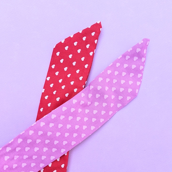 Red Bandana Bows - Etsy