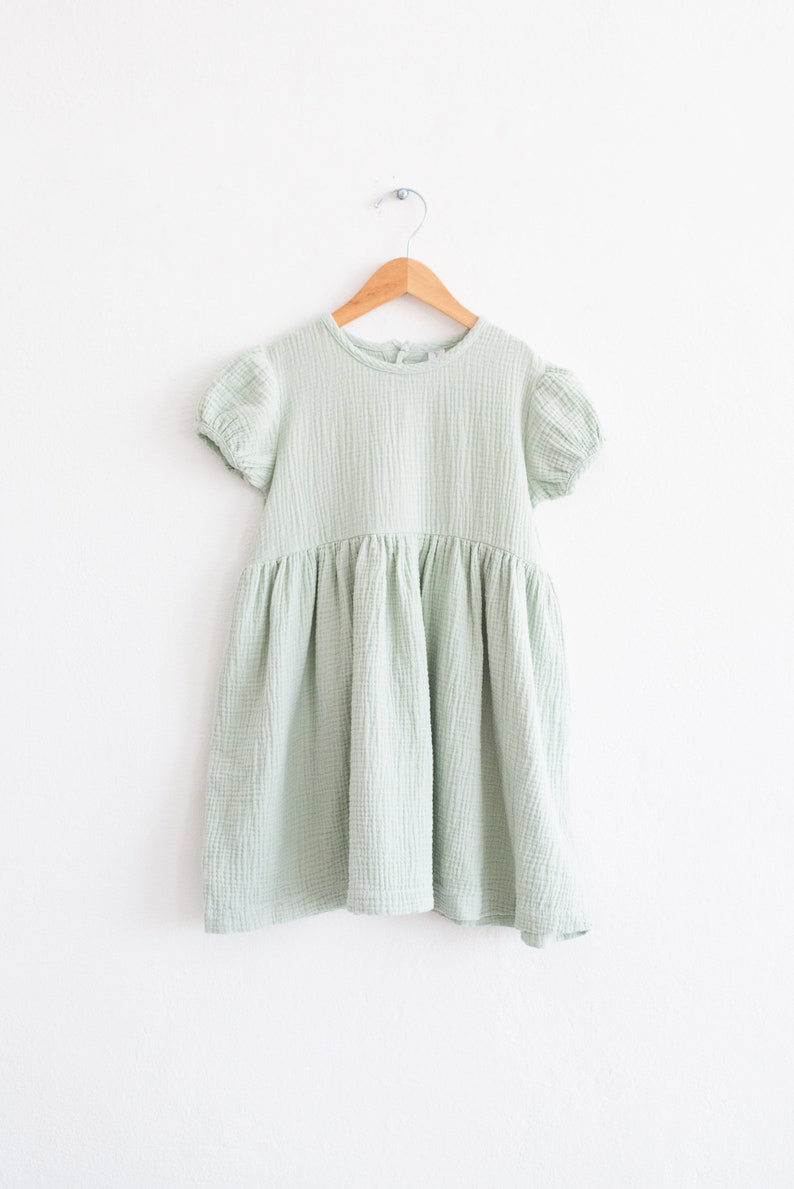 Heirloom Dress Muslin Baby Clothes Simple Flower Girl Dress - Etsy