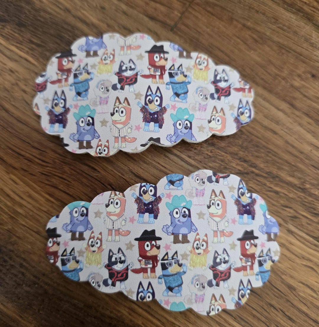 3 TS Bluey Snap Clip - Etsy