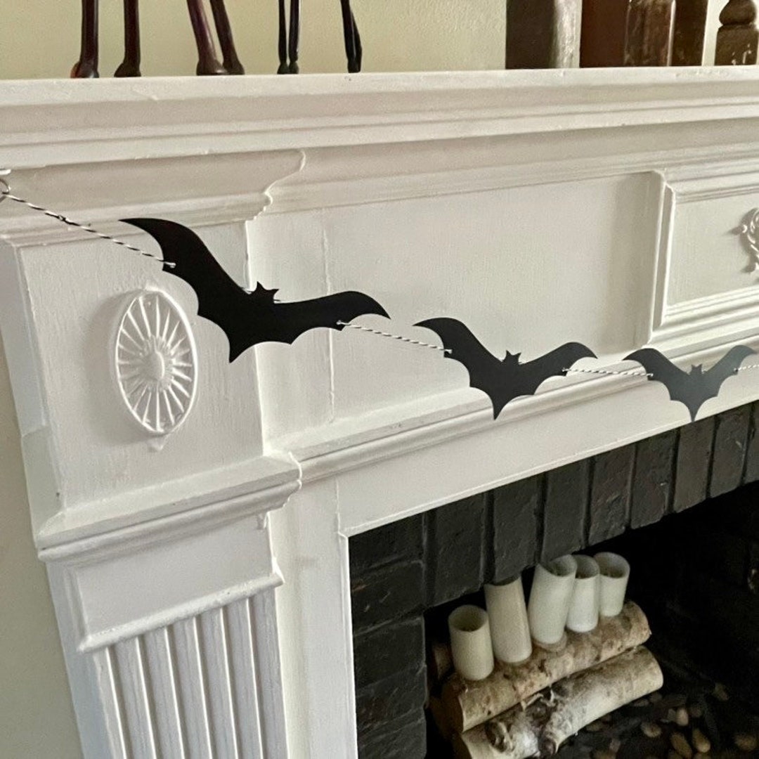 Bats & Ghosts Garland Template for Hand Cutting or Cutting Machines - Etsy
