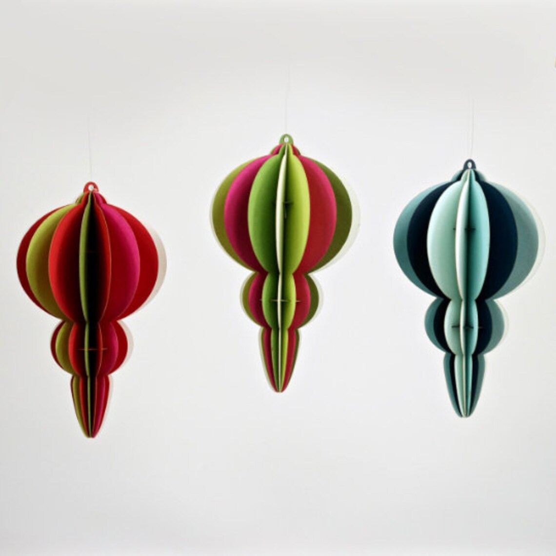 DIY Paper Spire Retro-style Ornament SVG File for Cutting Machines - Etsy