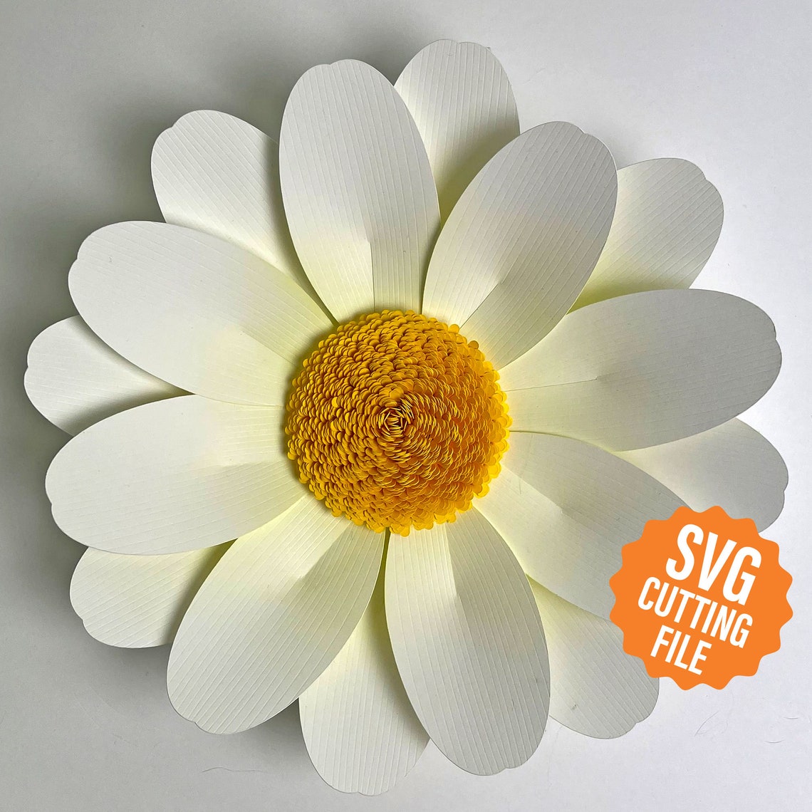 3D Paper Daisy Flower SVG Cutting File for Cricut and - Etsy