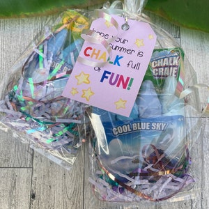 End of Year Student Gift, Chalk Party Favor, End of School Gift, Goody ...