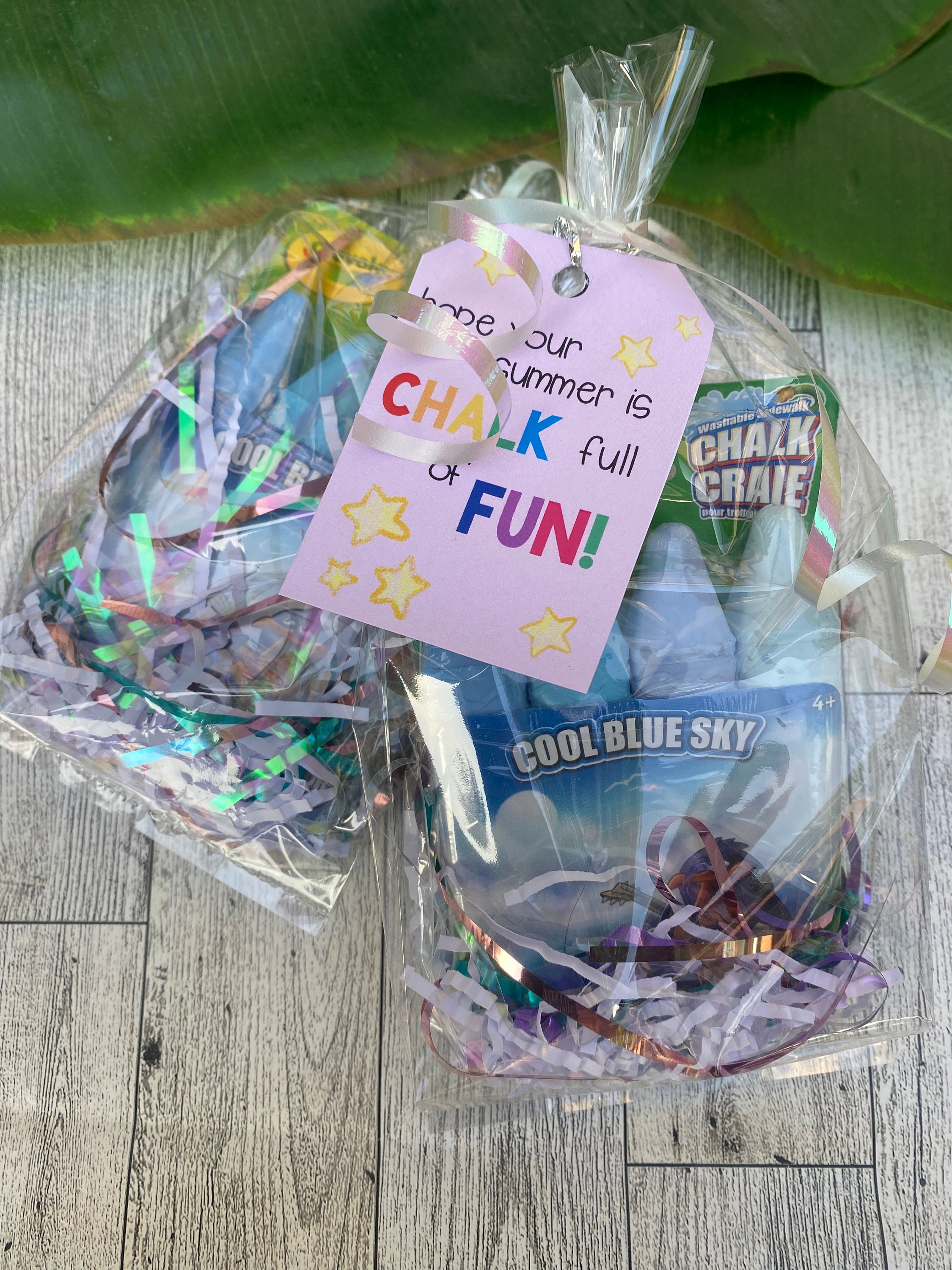 End of Year Student Gift, Chalk Party Favor, End of School Gift, Goody ...