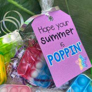Popit Fidget Gift End of School Year Gift Classroom Party - Etsy