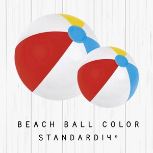 Beach Ball Party Favor, End of Year Student Gift, Summer Party Favor ...