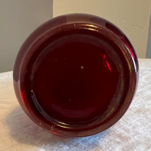 Vintage Viking Ruby Red 10 40th Anniversary Commemorative Swung Vase - Etsy