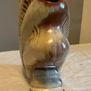 VINTAGE Frankoma Desert Gold Fan/clamshell Vase 54 - Etsy