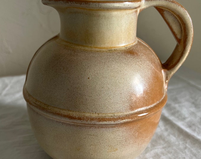 Vintage Frankoma Desert Gold Guernsey Pitcher 93 - Etsy