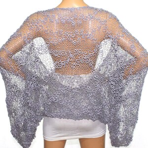 Wedding Shrug Knit Coral Shrug Cover Ups Shawls Wraps Long Sleeve ...