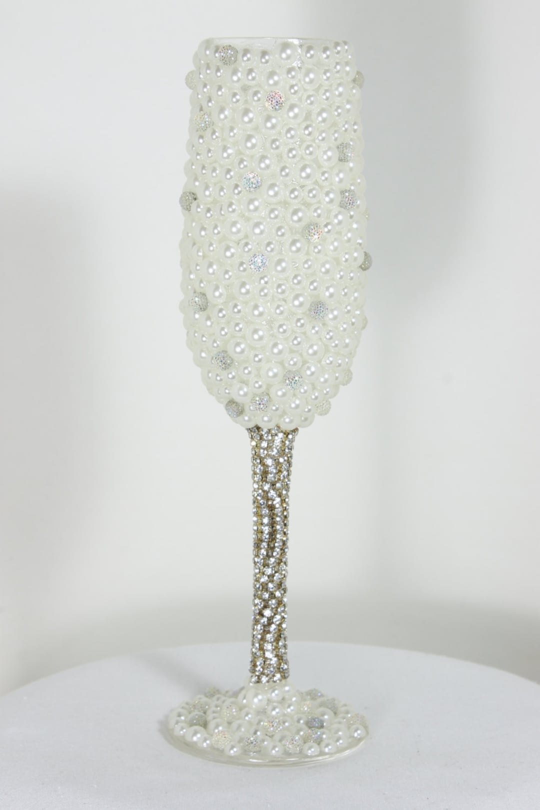 Custom Made Champagne Flute Bride Flute Wedding Flute Bridesmaid Flute ...