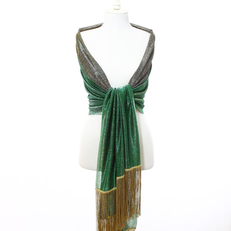 Green Wedding Shawl - Etsy