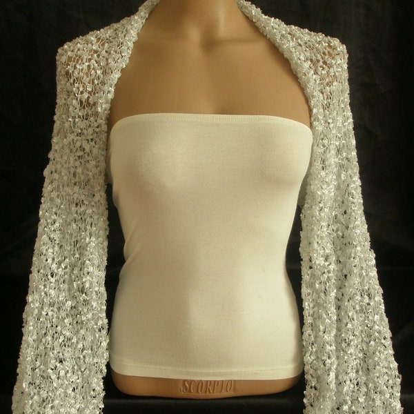 White Shrug - Etsy