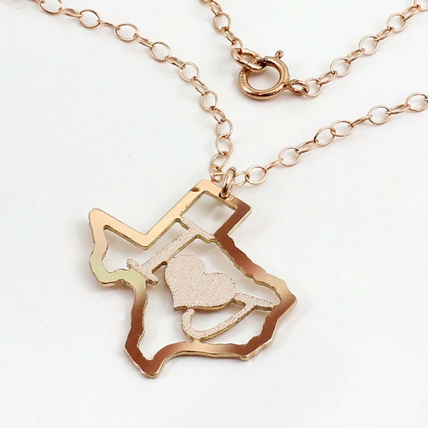 Texas Necklace - Etsy