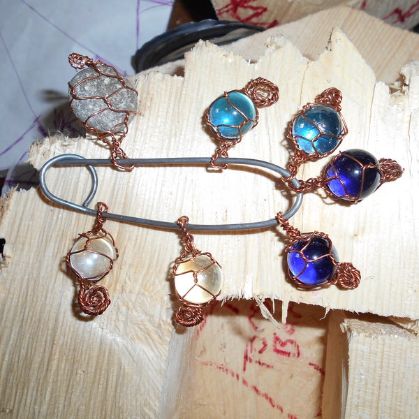 Wire Wrapped Marbles - Etsy
