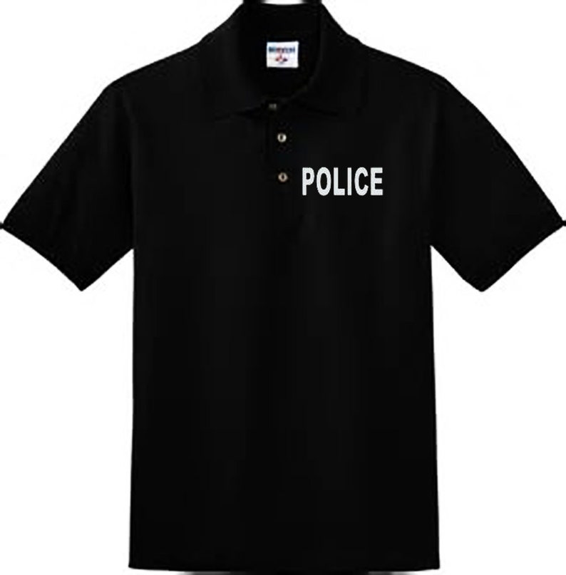Police Shirt for Men Polo T-shirt - Etsy