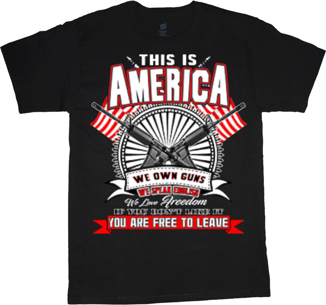 2nd Amendment Shirts for Men Graphic Tee - Etsy